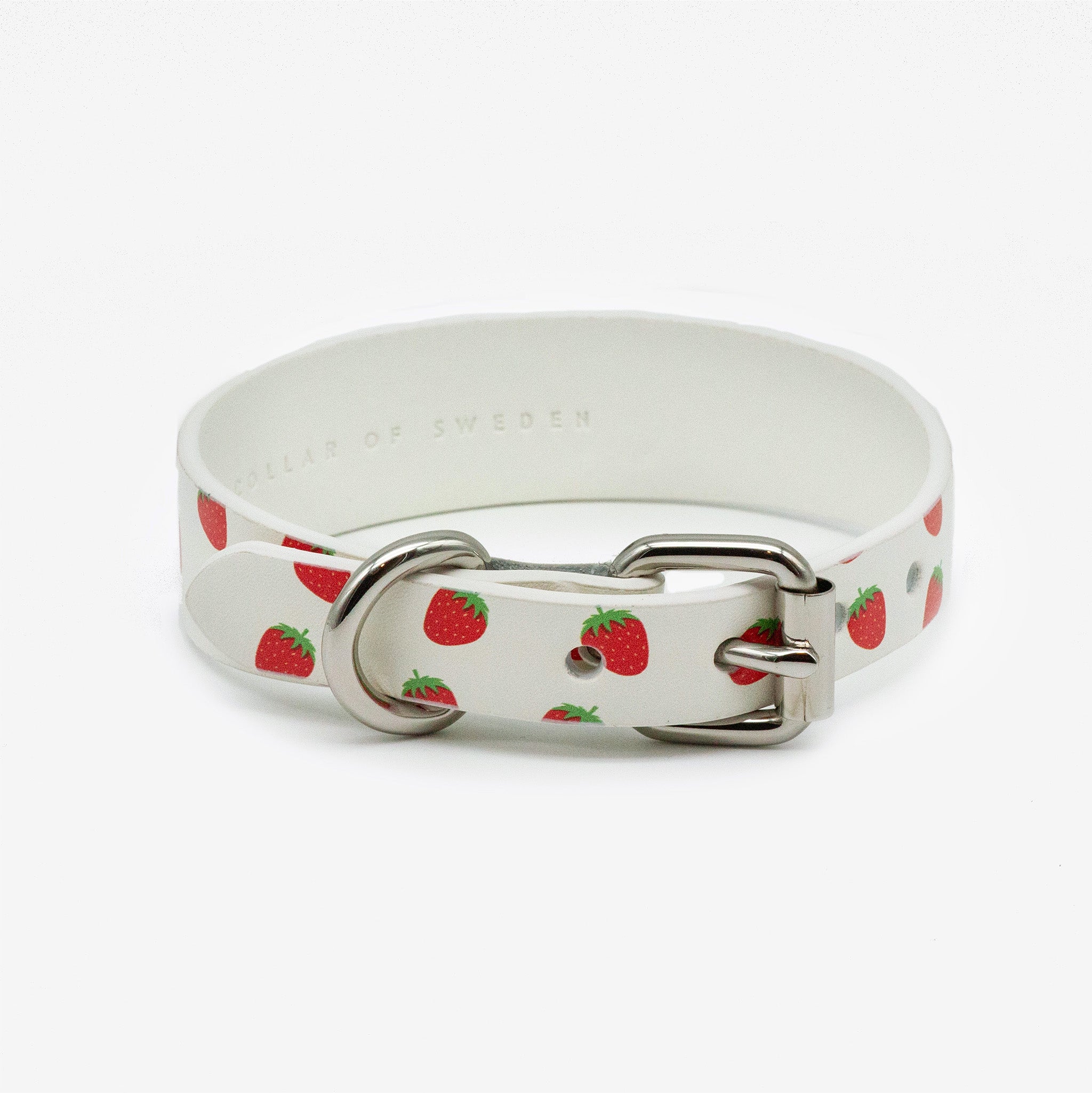 Cute Strawberry Dog Collar Thin | Collar of Sweden